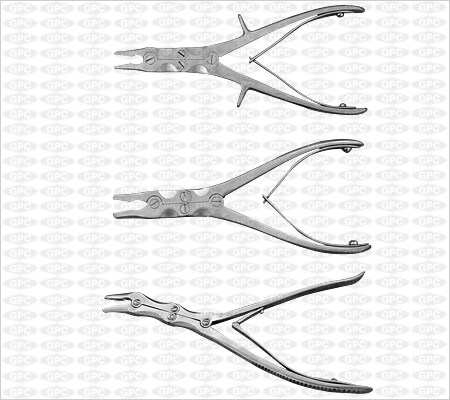 Gubia (Doble Acción) Recta o Angulada | Instrumentos Ortopédicos Generales